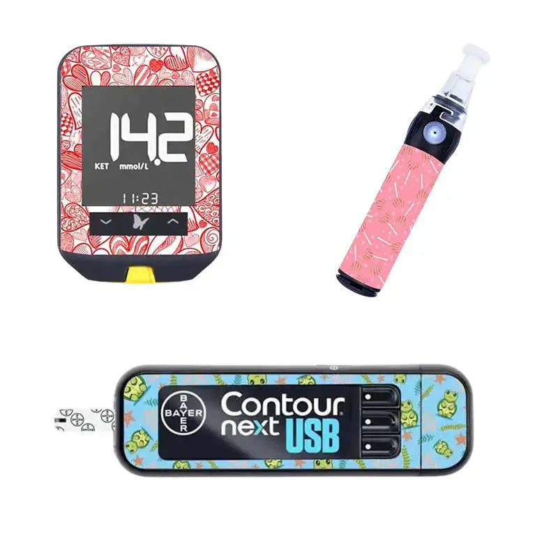 Autocollants pour glucomètres et autopiqueurs - Kaio-Dia– Kaio-Dia