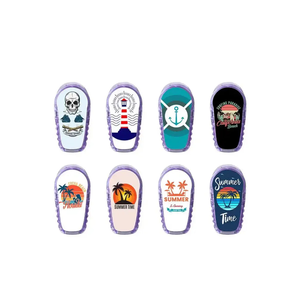 Sets de stickers pour Dexcom G6 avec boîte en métal - Série Masculine ...